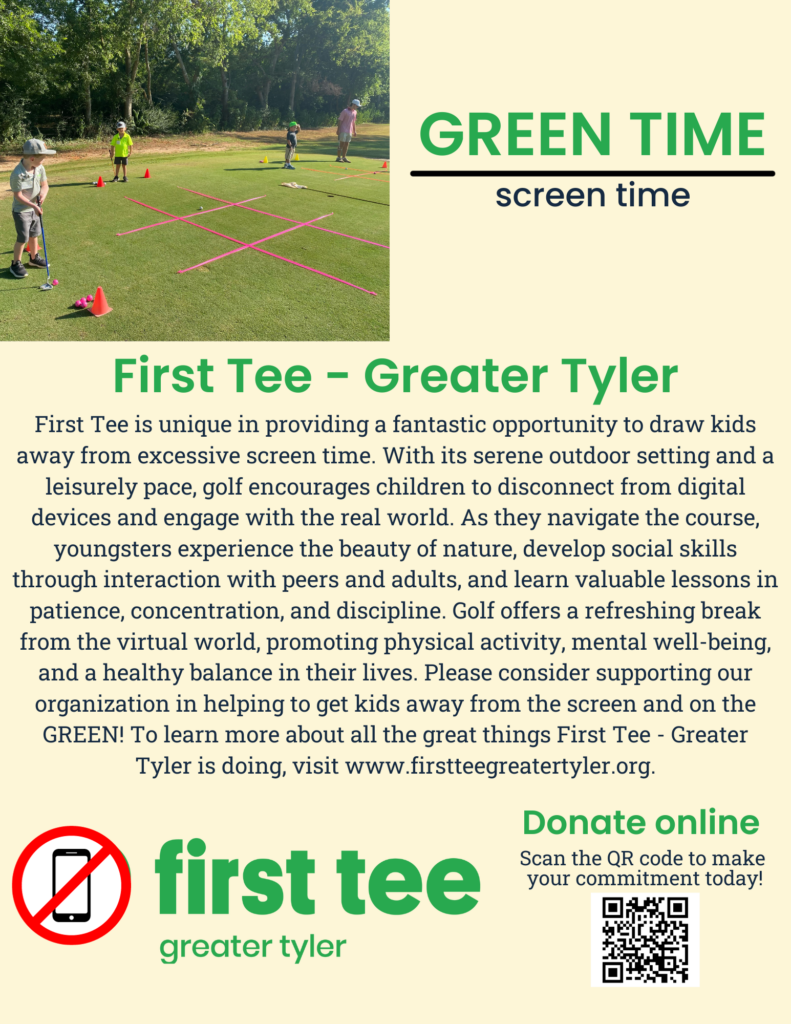 Skills Challenge Printable - First Tee - Greater Tyler